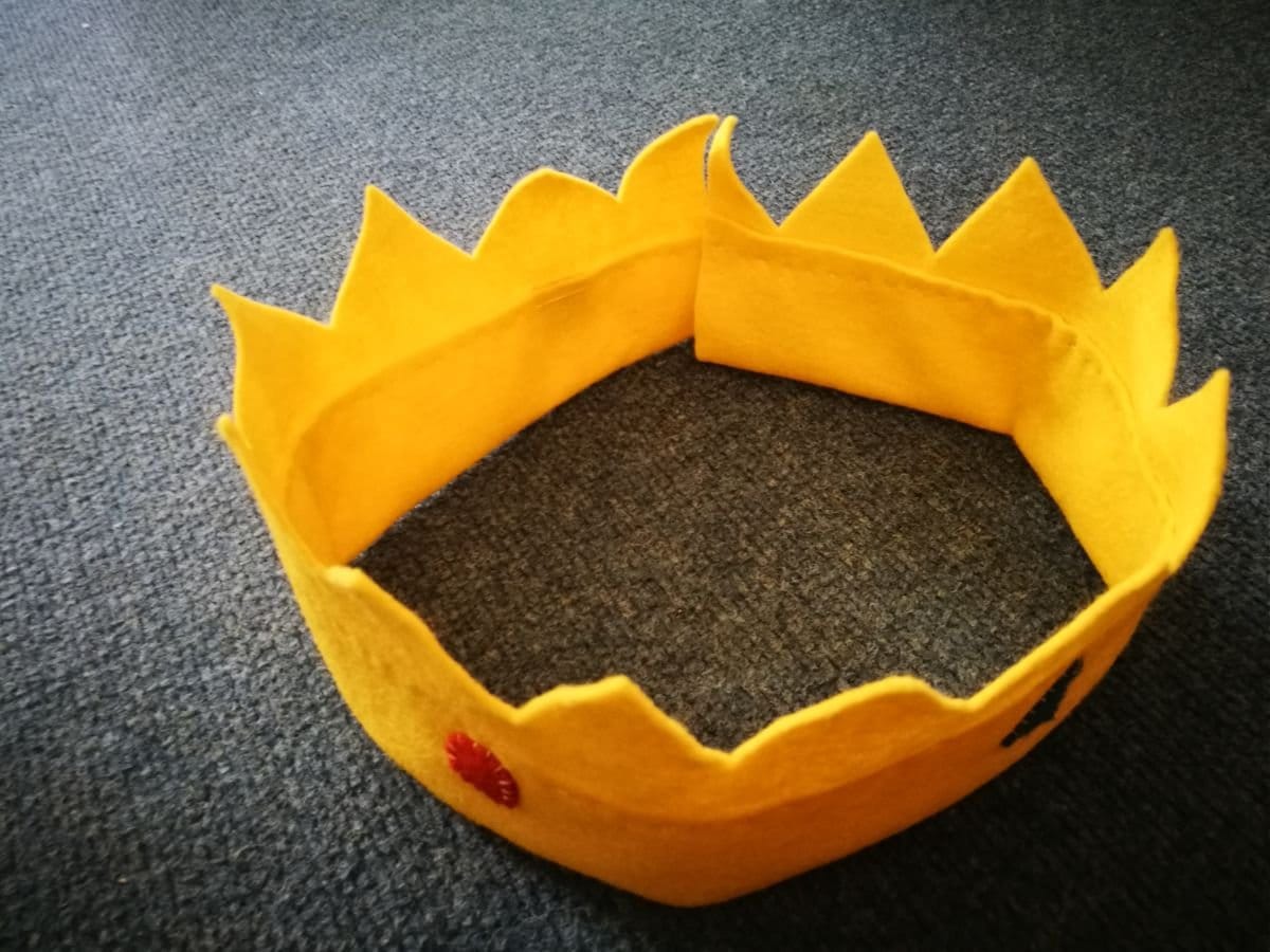 Felt crown - The London Acorn School